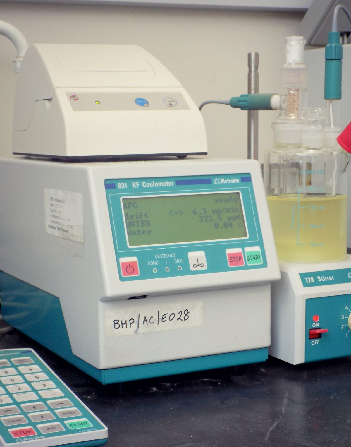 Karl Fischer Water Content - BHP Laboratories